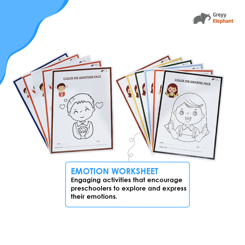 Emotion Combo – Greyy Elephant Learning Box